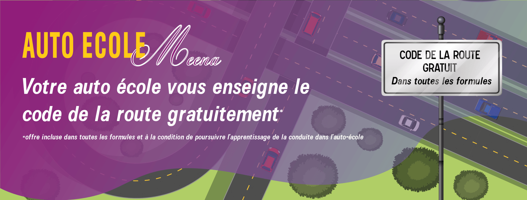 Cours de code - Auto école Meena